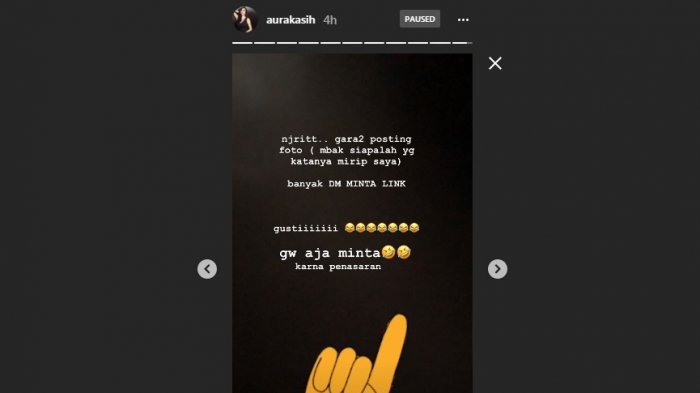 Netizen banyak yang DM Aura Kasih minta link video bokep – Batok